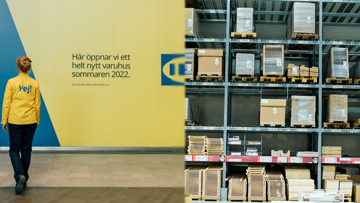 IKEA öppnar nytt varuhus – dumpar tag själv-lagret