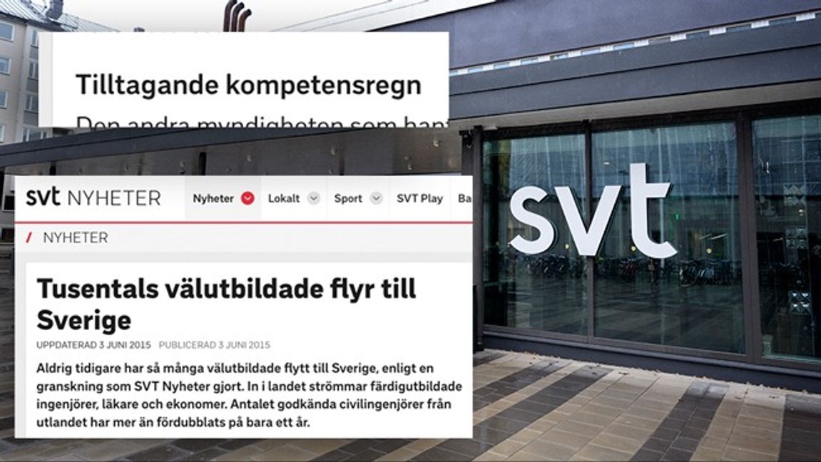 Tioårsjubileum för SVT:s ”Kompetensregn”
