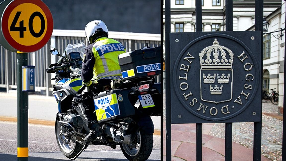 Polis döms i HD efter mopedjakt