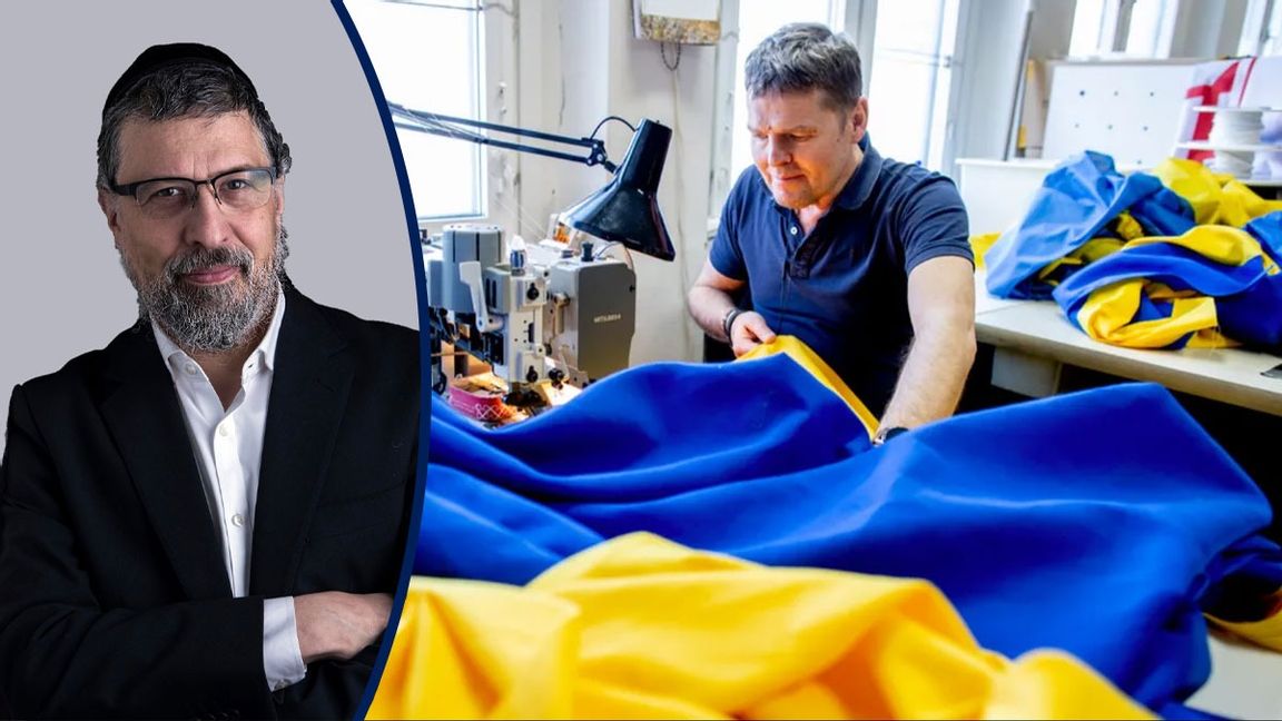 Dan Korn: Blått och gult är färgerna för dagen, av flera skäl